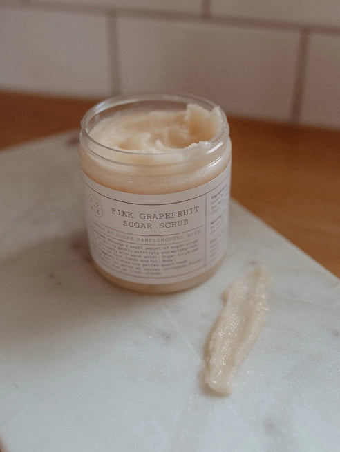 Pink Grapefruit Sugar Scrub